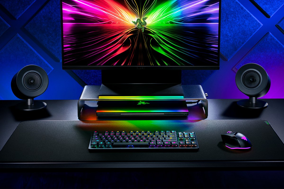 Buy Razer Monitor Stand Chroma | Gaming Pc Accessories | Razer.com